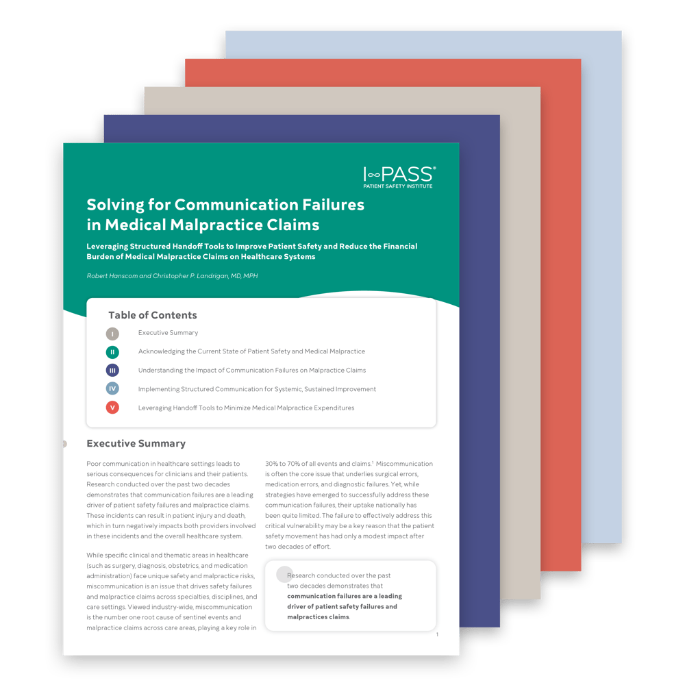 Position Paper - Solving for Communication Failures in Medical ...